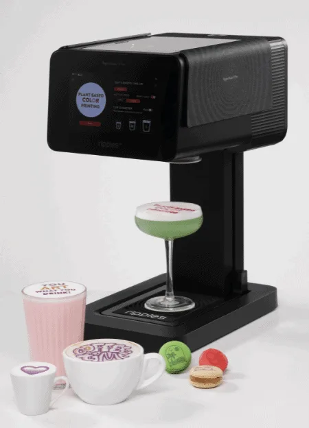 Plant-Based Art Printer for Beverages | Ripples