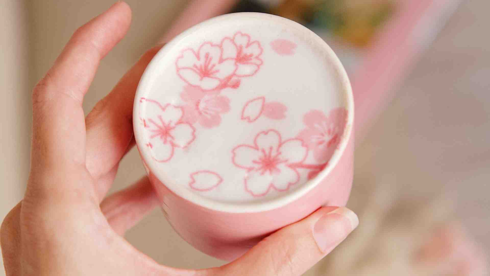 Experience Ripples' Sweet Sakura Latte Recipe | Ripples